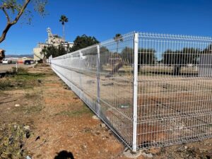 Panel Malla Hércules blanco 2,50X1,03 metros - Cercados Online